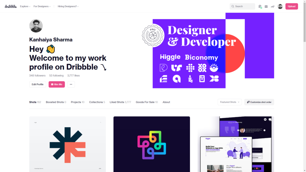 8 top social media platforms for artists and designers: Dribbble ...