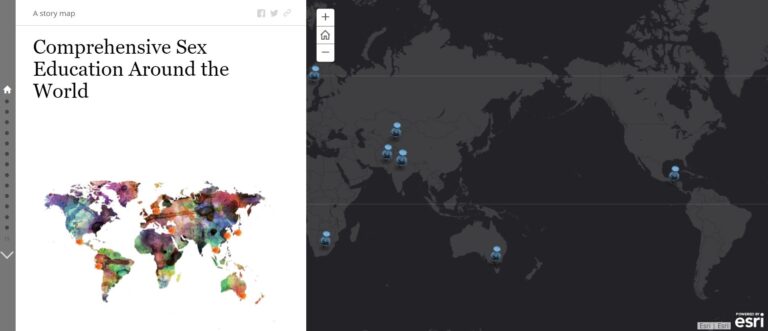 Comprehensive Sex Education Around The World Interactive Map Desis Senior Thesis