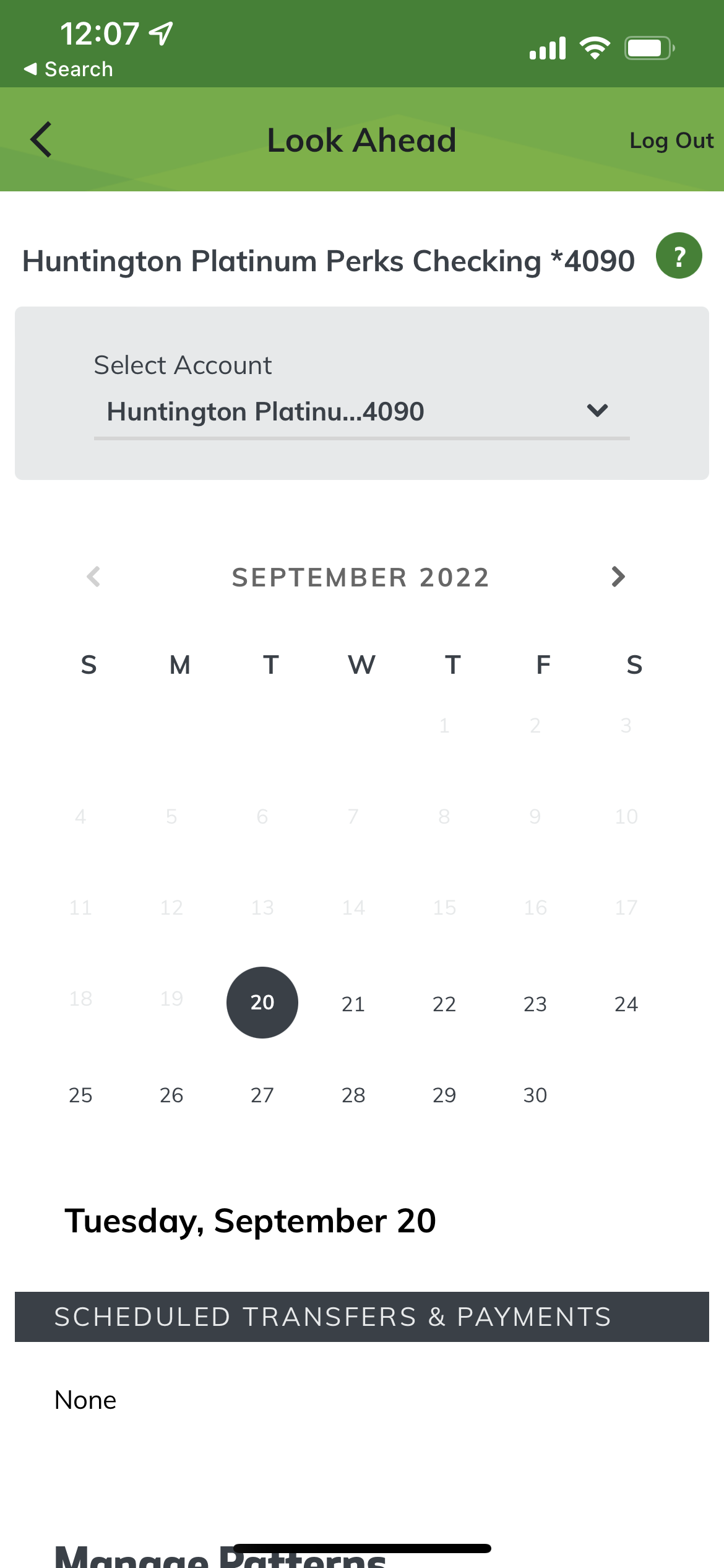 Huntington Spending Tools on the Mobile app | Desis: Senior Thesis